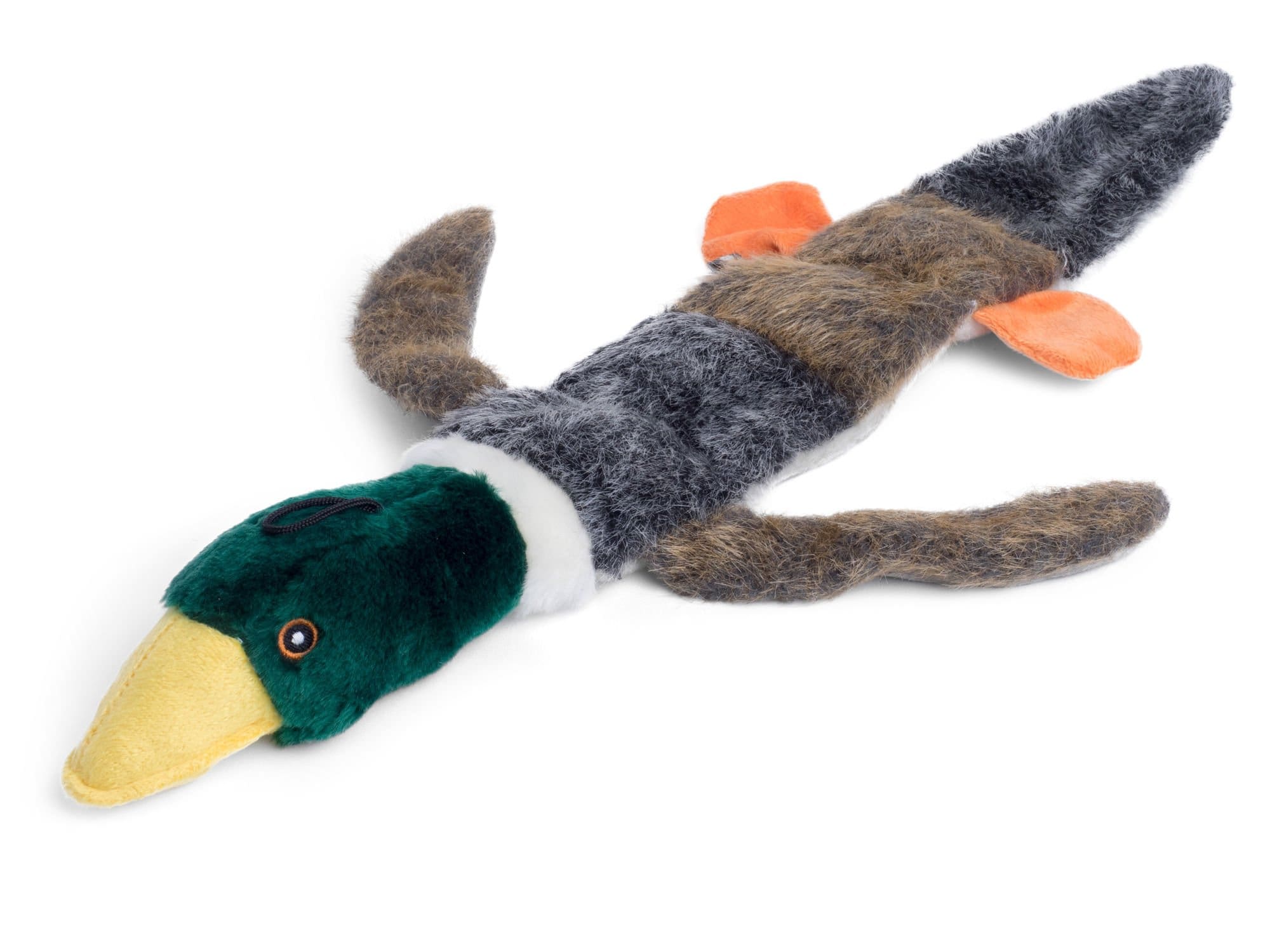 MULTI SQUEAK DUCK PLUSH DOG TOY – EPLA